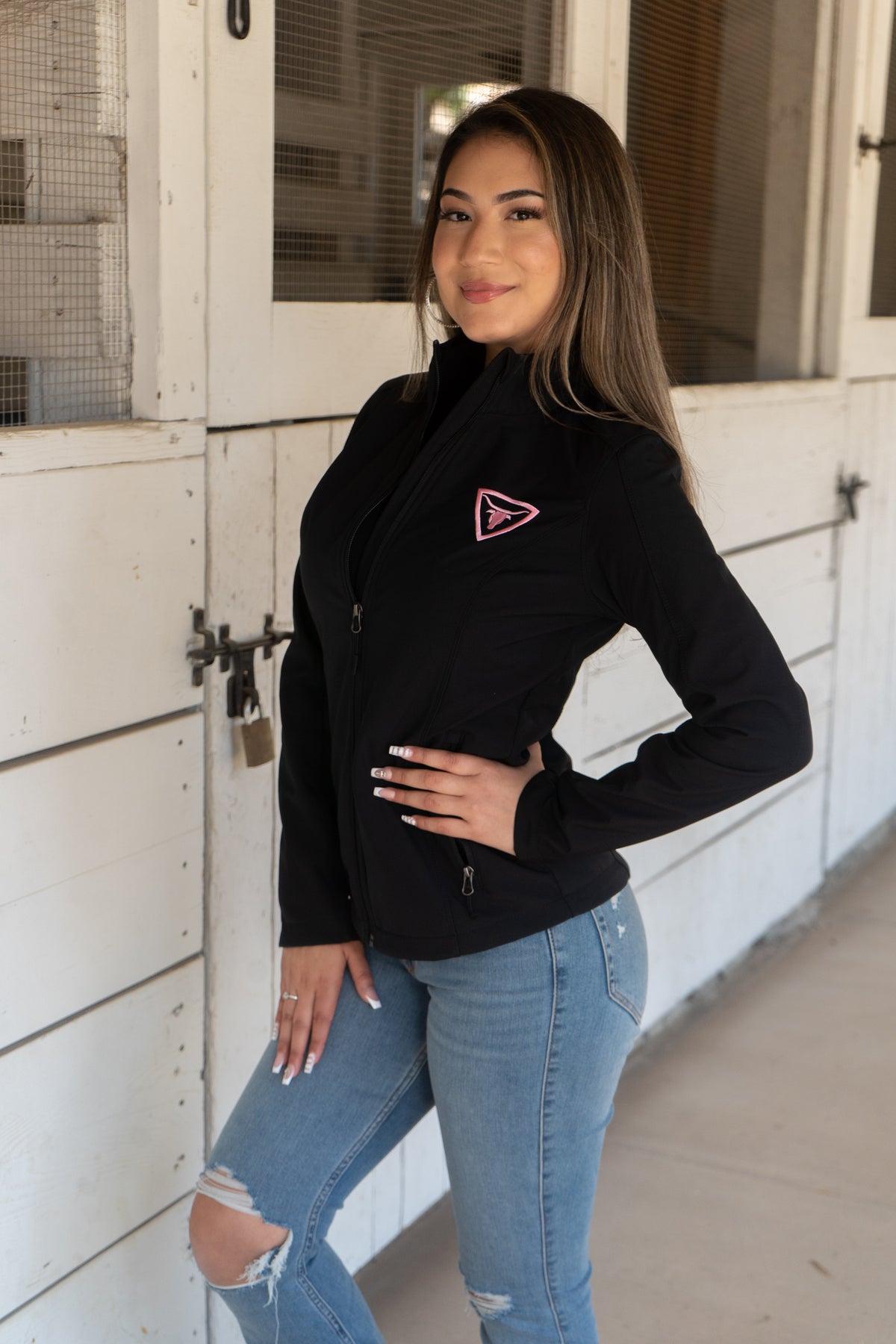 Project Pink Softshell Jacket - Puro Desmadre Brand
