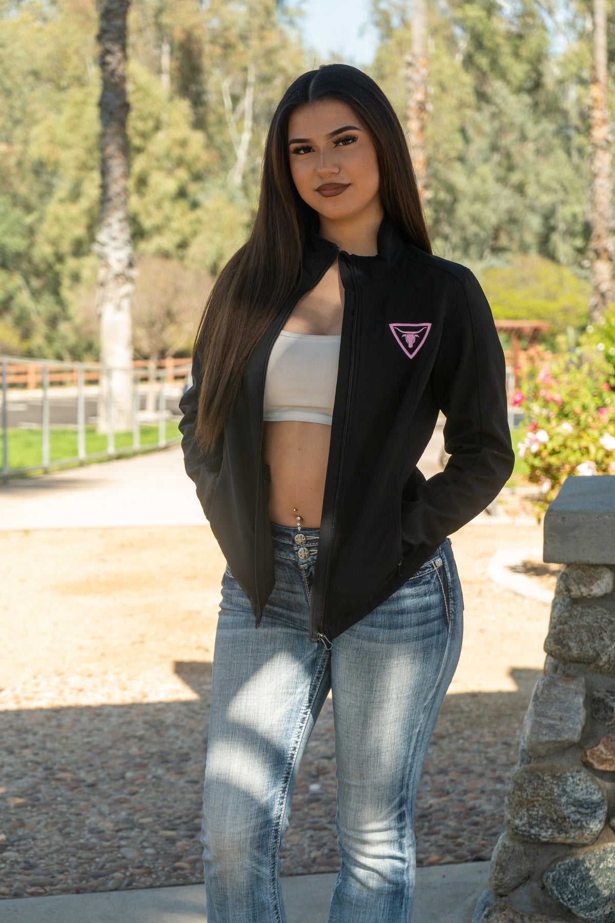 Project Pink Softshell Jacket - Puro Desmadre Brand